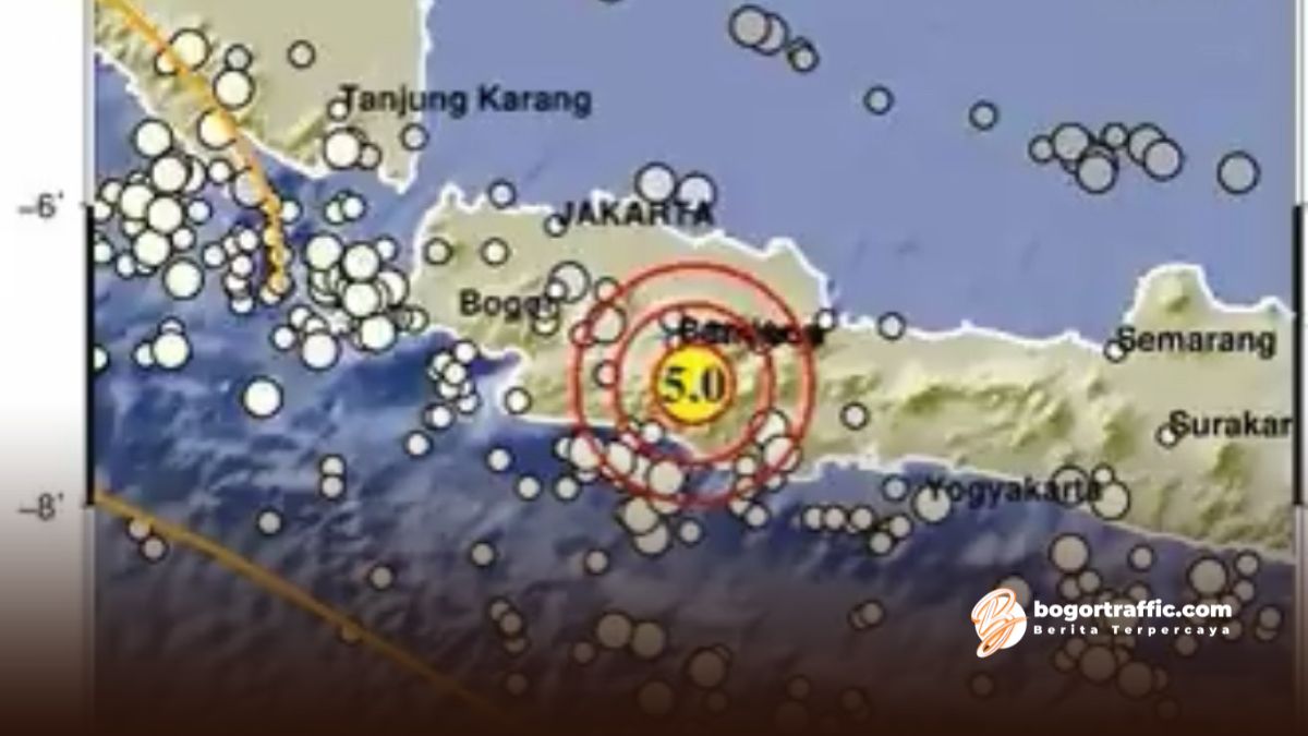 Gempa M5.0 Terasa di Bogor dan Bandung, Masyarakat Diimbau Tetap Tenang