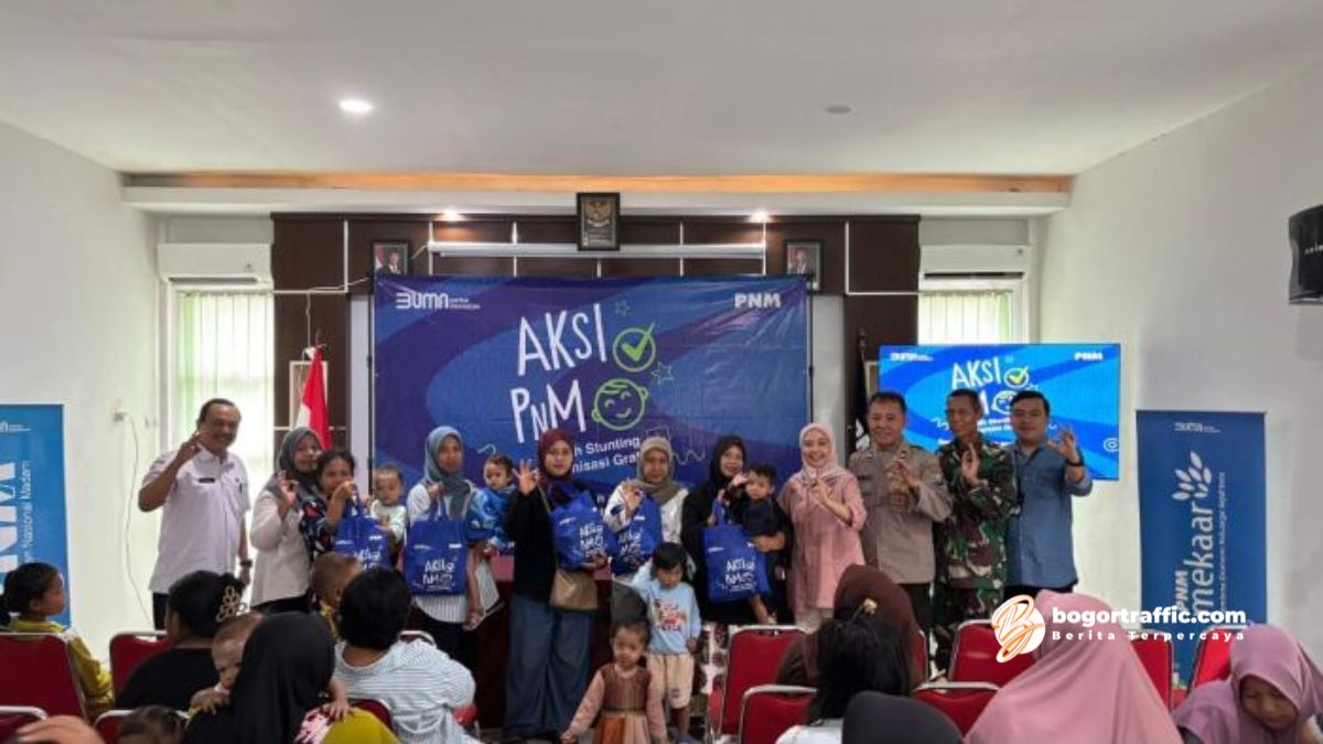 PNM Gelar Aksi Sosial Cegah Stunting dan Imunisasi Gratis di 8 Titik